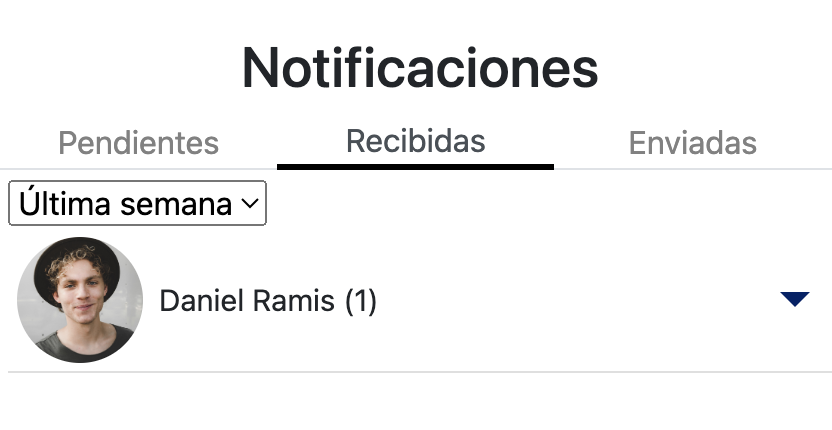 Notas y notificaciones